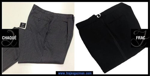 Diferencias entre chaqué y frac